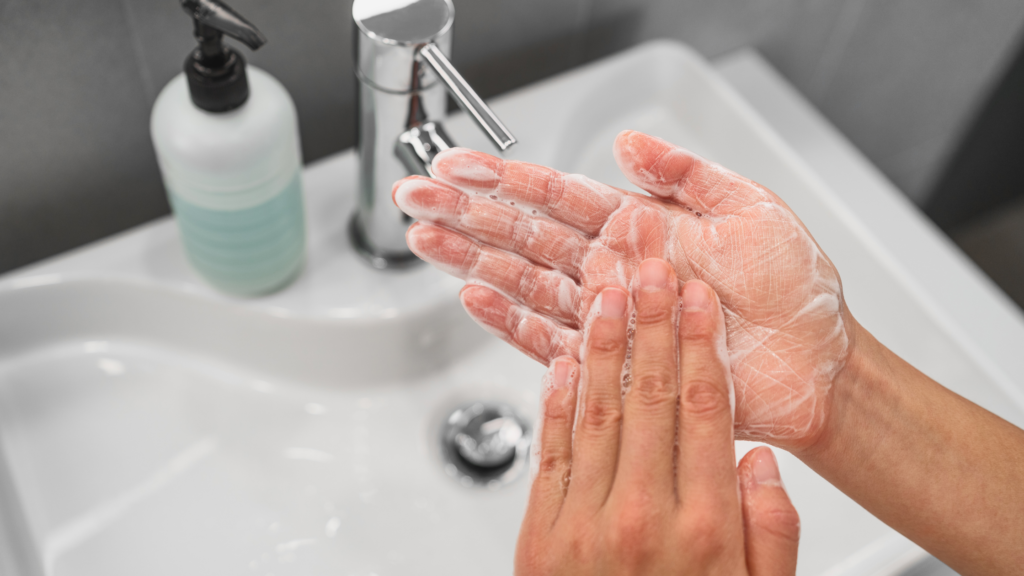Handwashing - Woodstone Senior Living Community